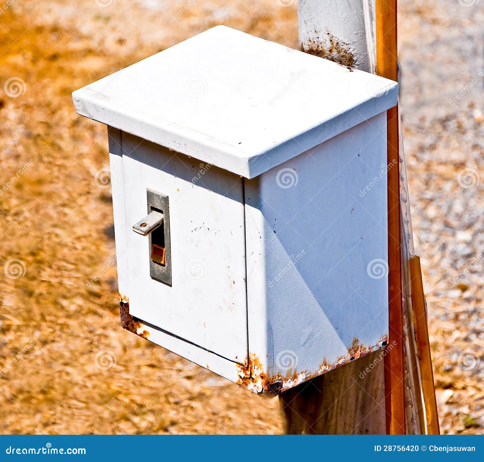 The Electrical Switch Box stock photo. Image of breaker - 28756420