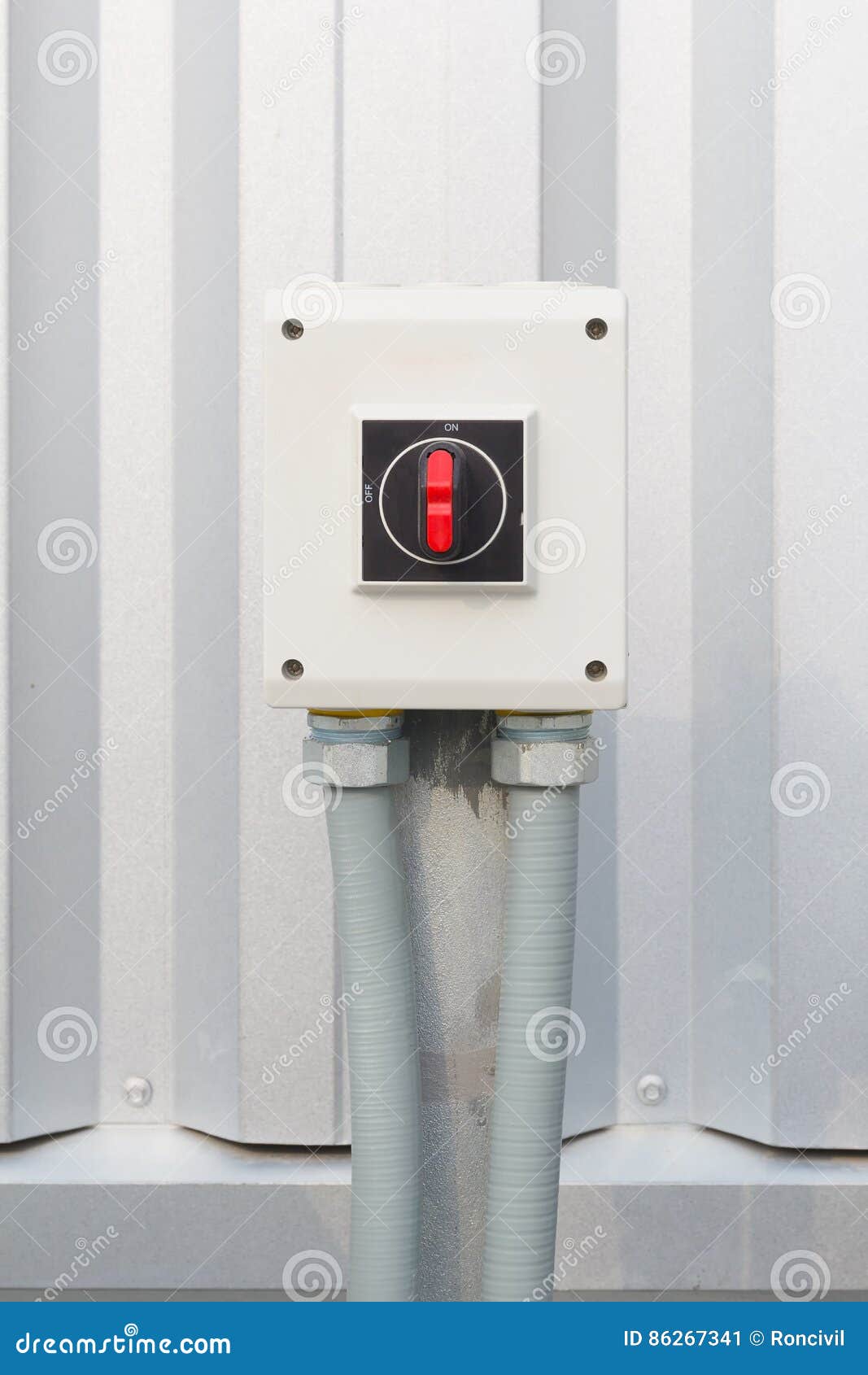 Electrical switch control stock image. Image of power - 86267341