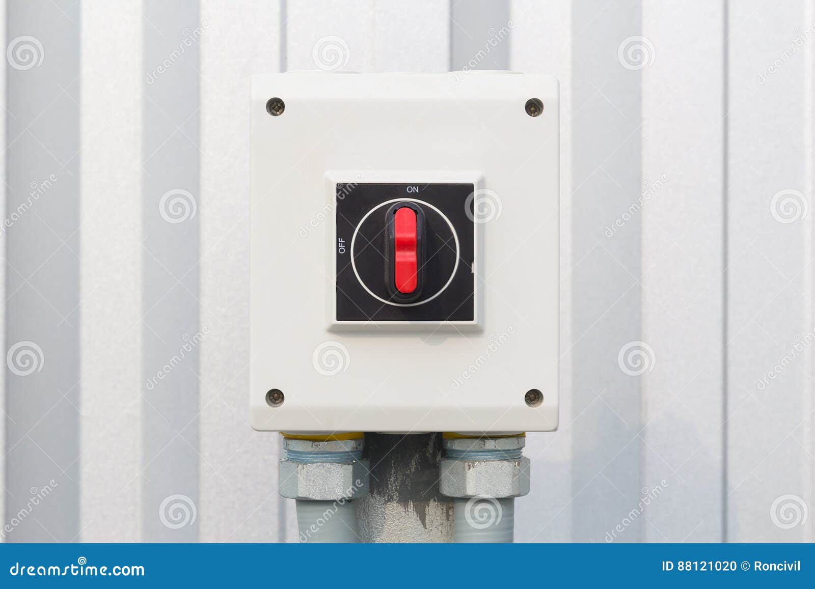 Electrical switch control stock photo. Image of energy - 88121020