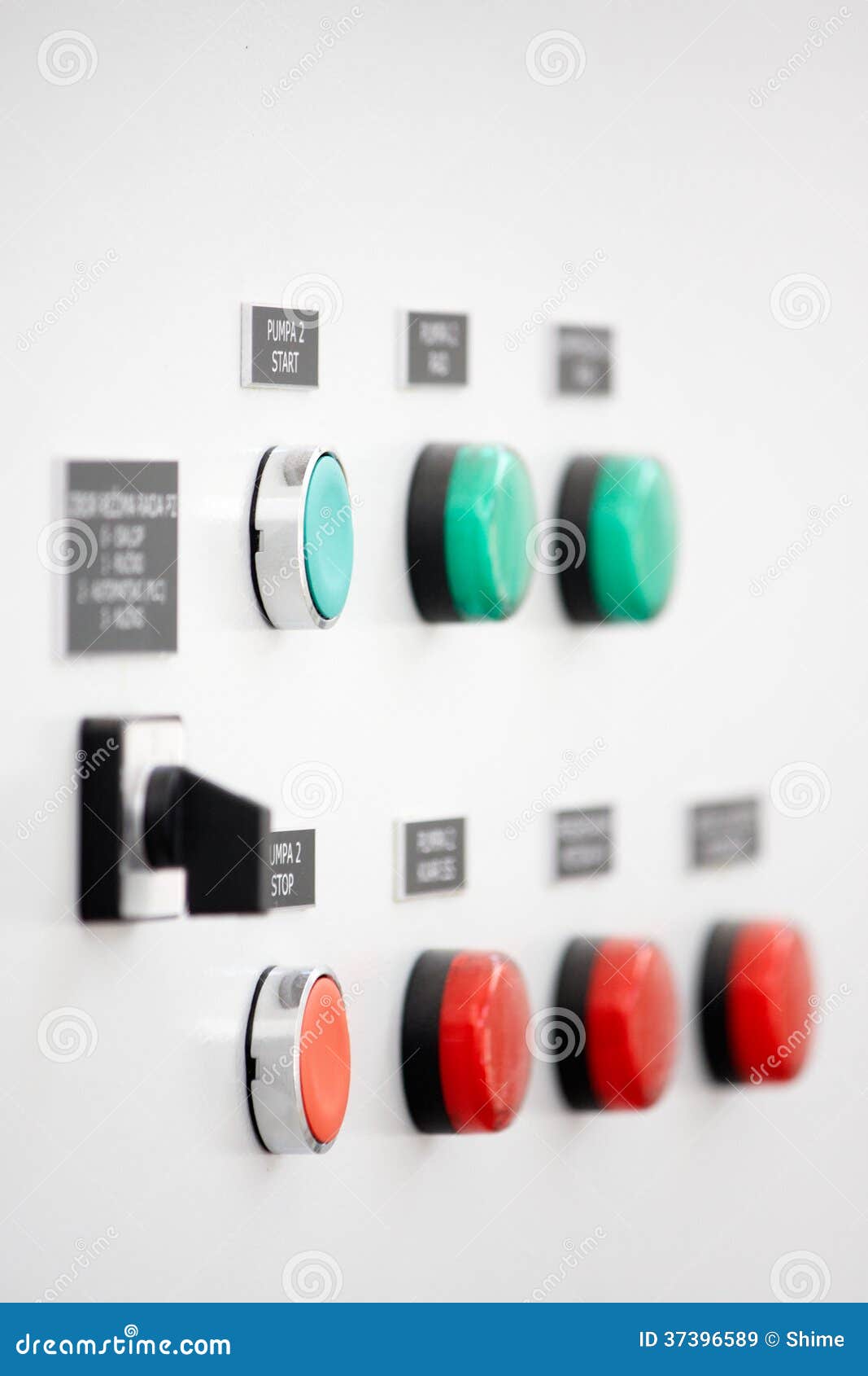 Electrical switch panel stock image. Image of safety - 37396589