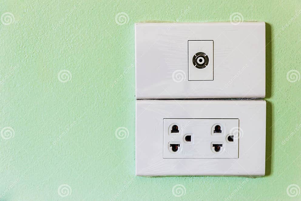 Electrical switch and plug stock image. Image of plug - 80068931