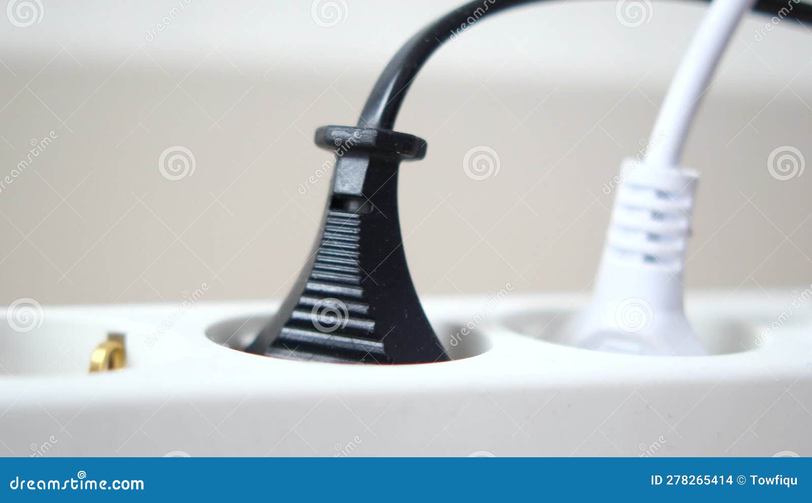 Electrical Switch and Plug on Table Stock Footage - Video of connected ...