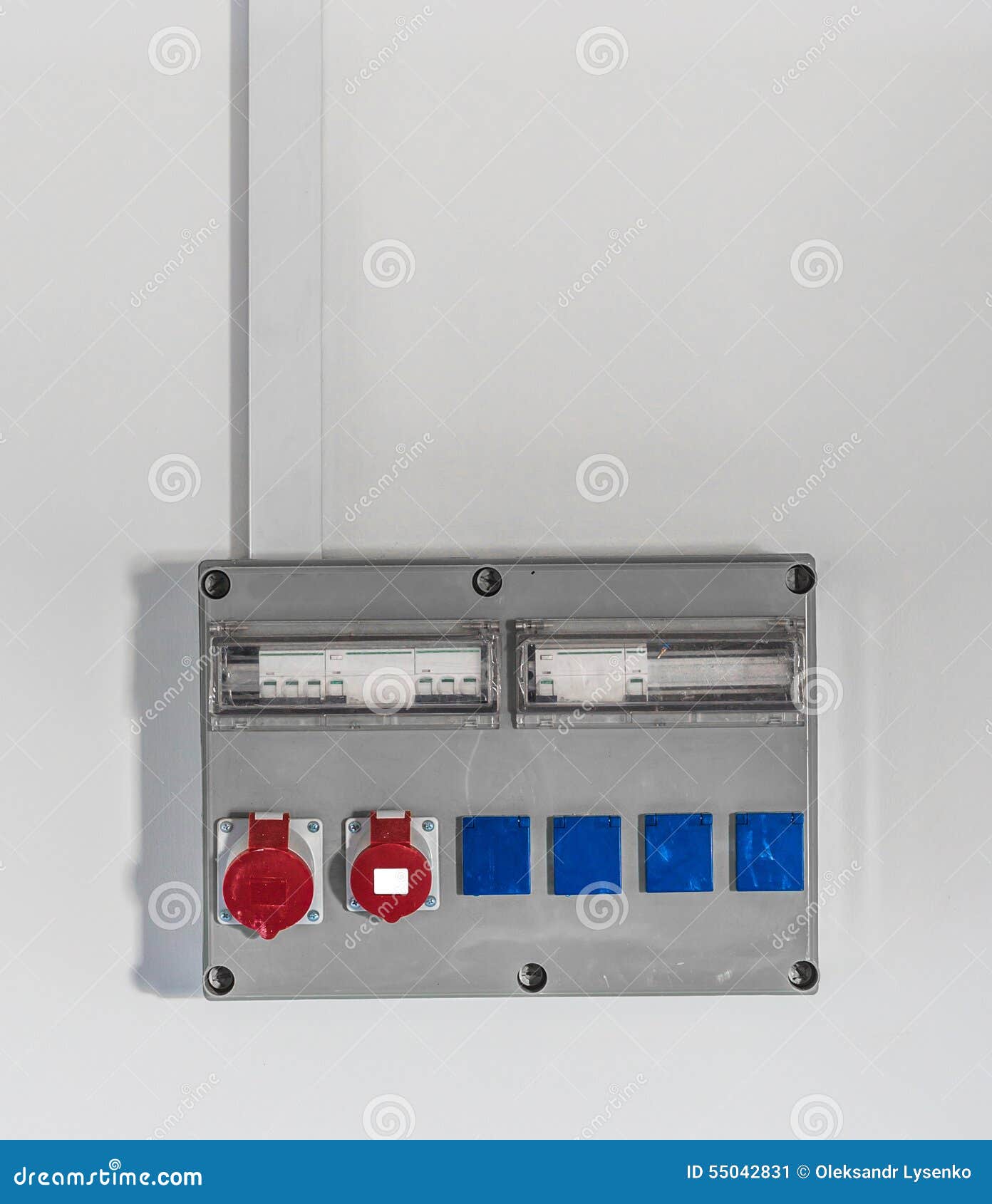 Electrical switch stock image. Image of board, panel - 55042831