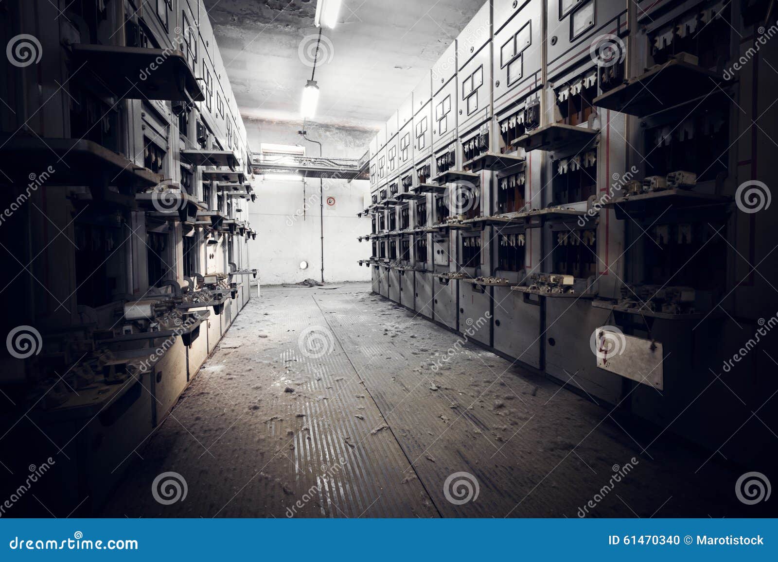 Electrical switchboards stock photo. Image of amperage - 61470340