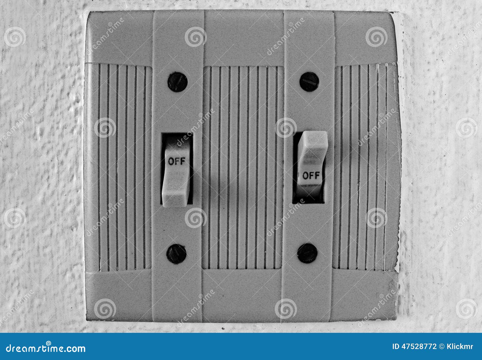 Electrical Switches Off-off Stock Photo - Image of electric, home: 47528772
