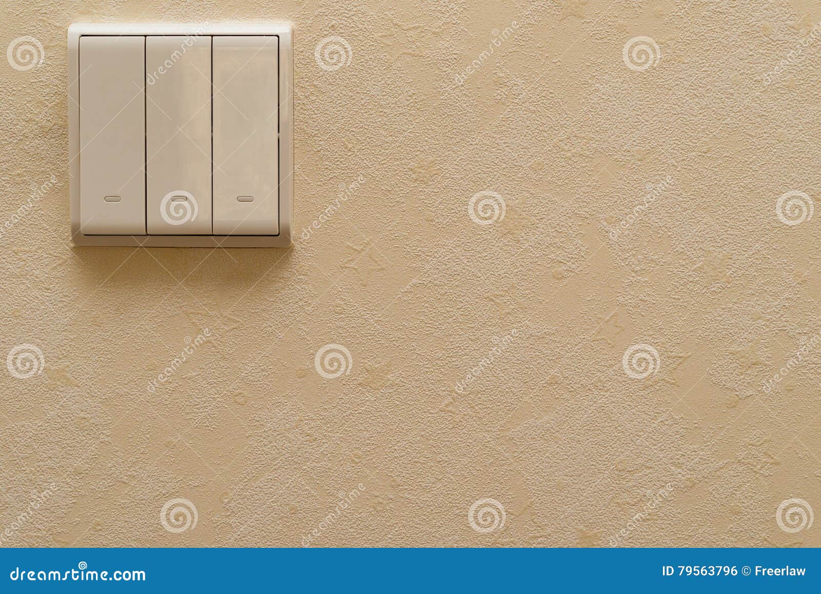 Electrical switches stock photo. Image of wall, rectangle - 79563796