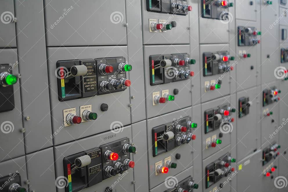 Electrical Switchgear,Industrial Electrical Switch Panel of Power Plant ...