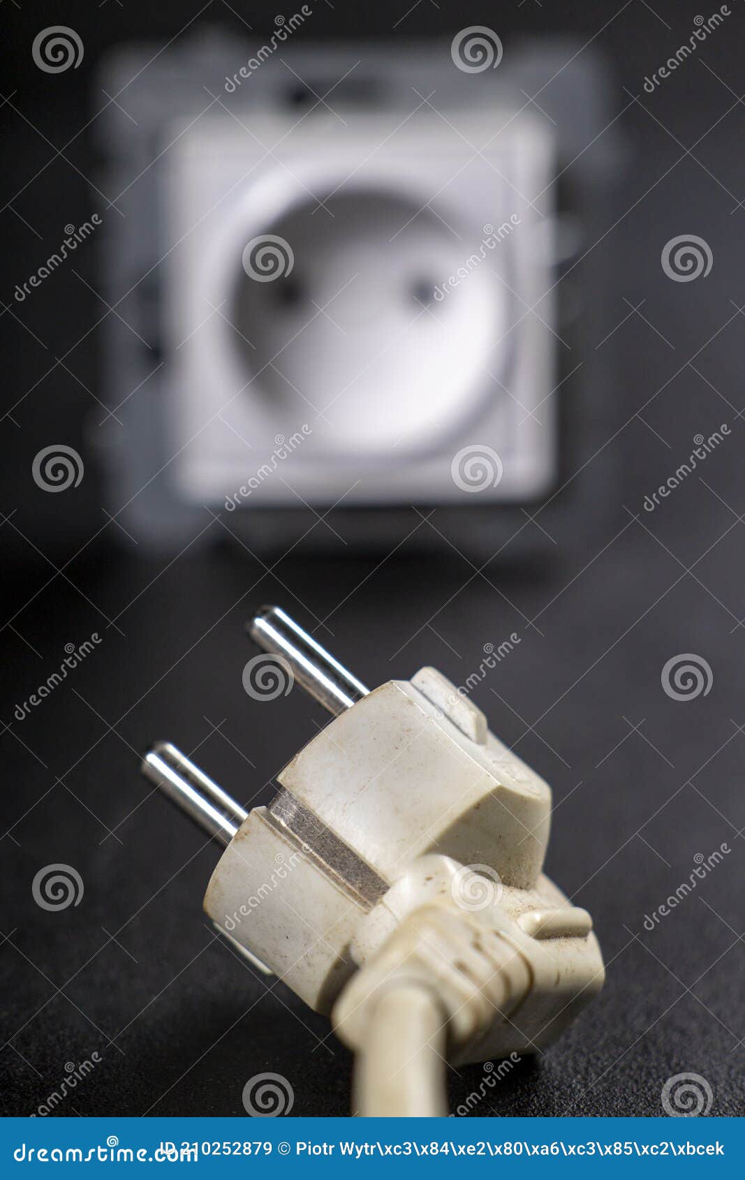 Electrical System Plug and Cable. Accessories for Powering Electrical ...