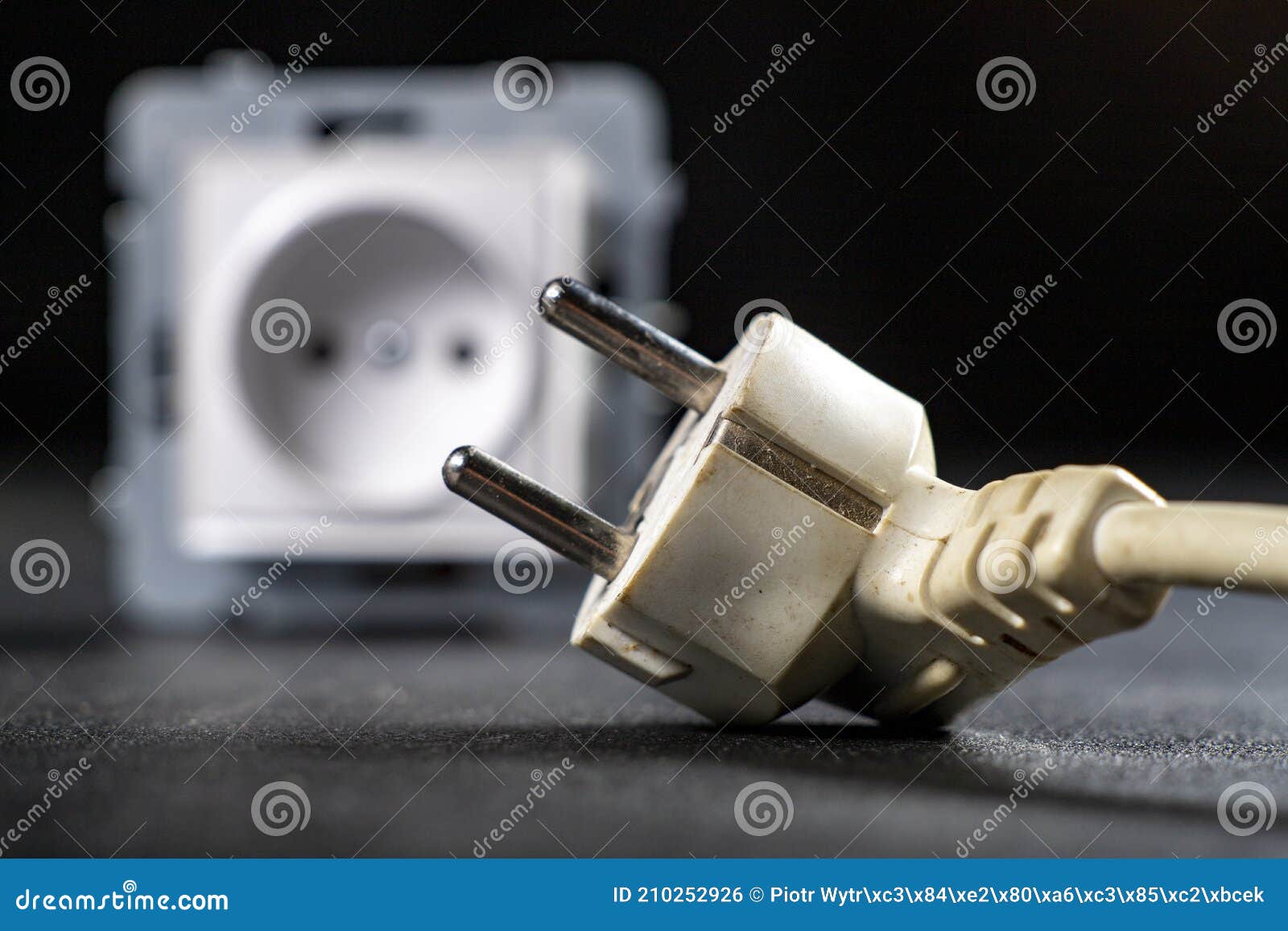 Electrical System Plug and Cable. Accessories for Powering Electrical ...