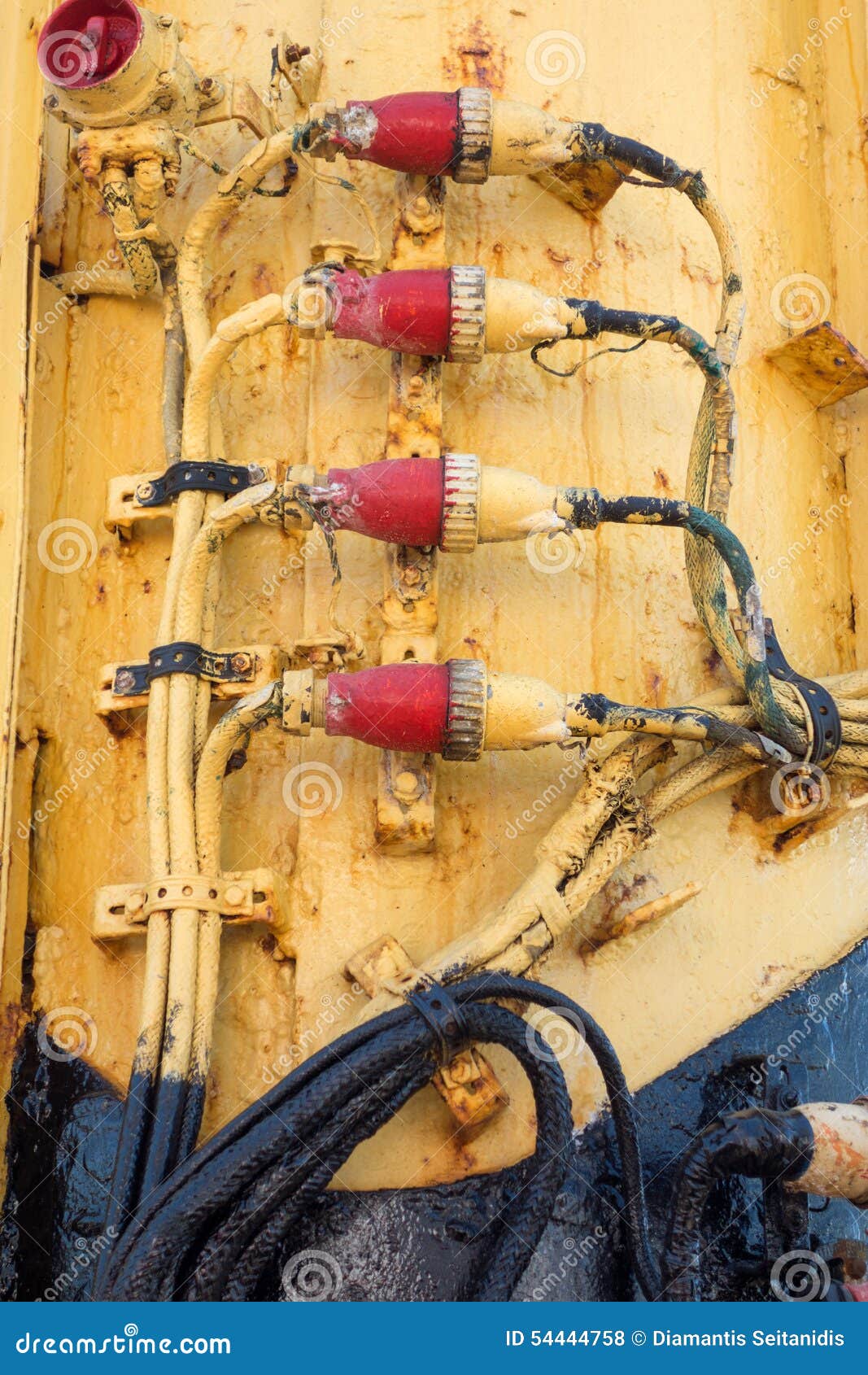 Electrical systems stock photo. Image of electrical, cable - 54444758