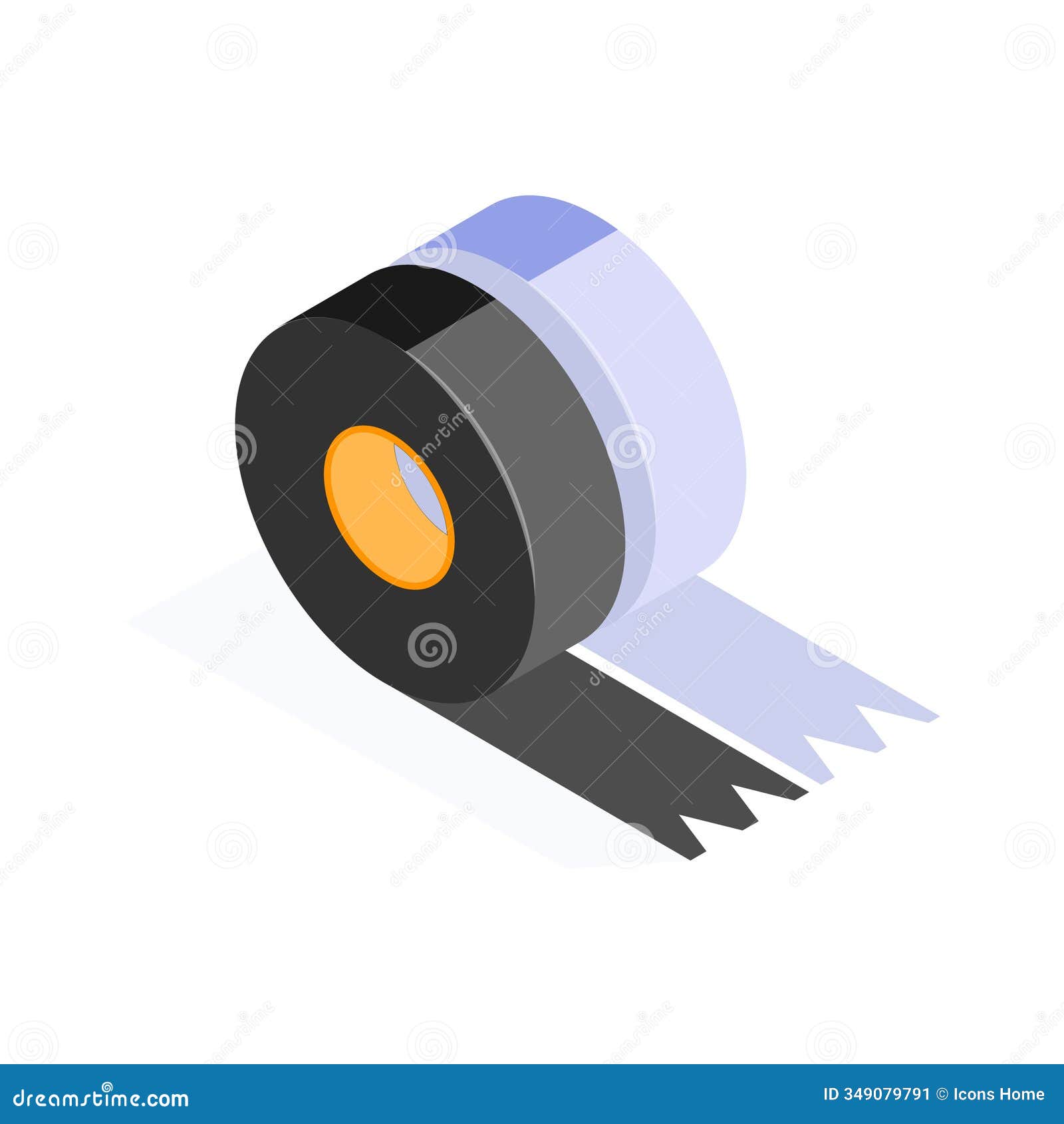 Electrical Tape for Securing and Protecting Wires Safely Stock Vector ...