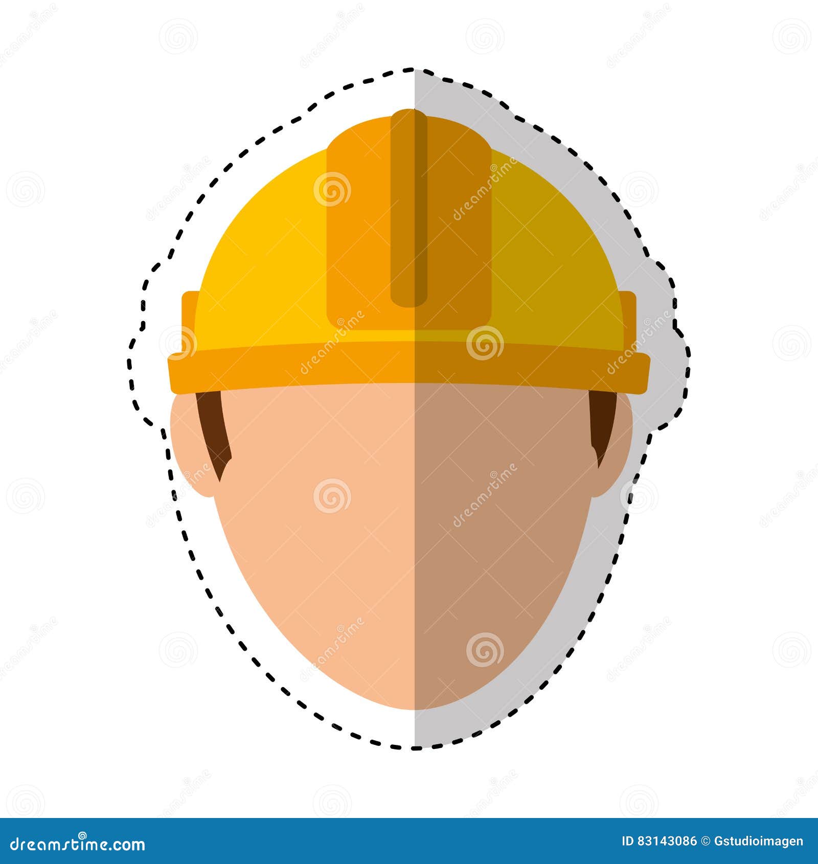 Electrical Technician Avatar Character Stock Illustration ...
