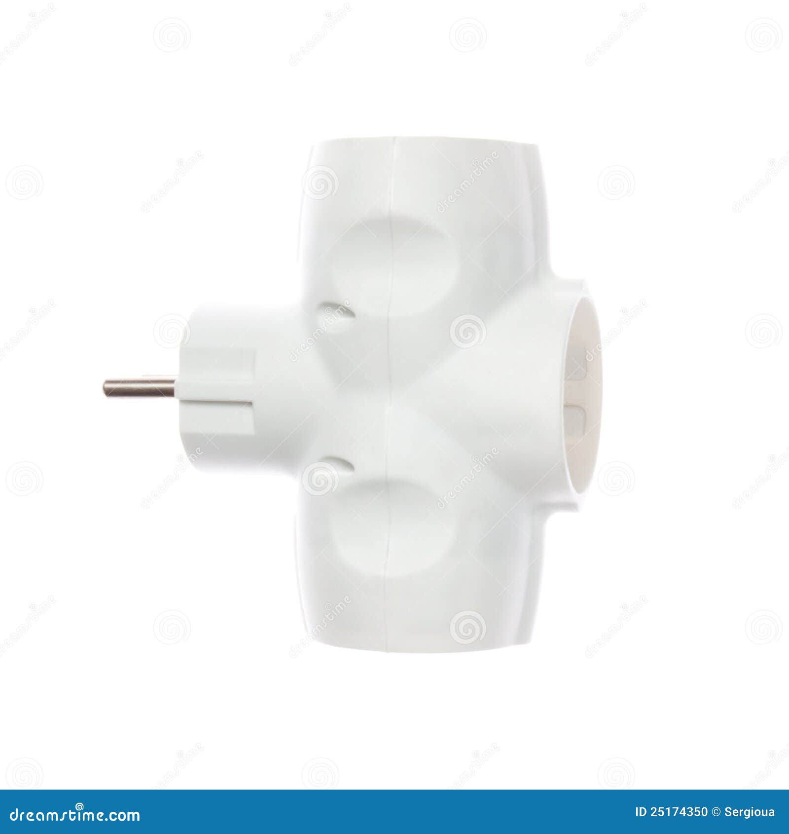Electrical Tee Connector. stock photo. Image of isolated - 25174350