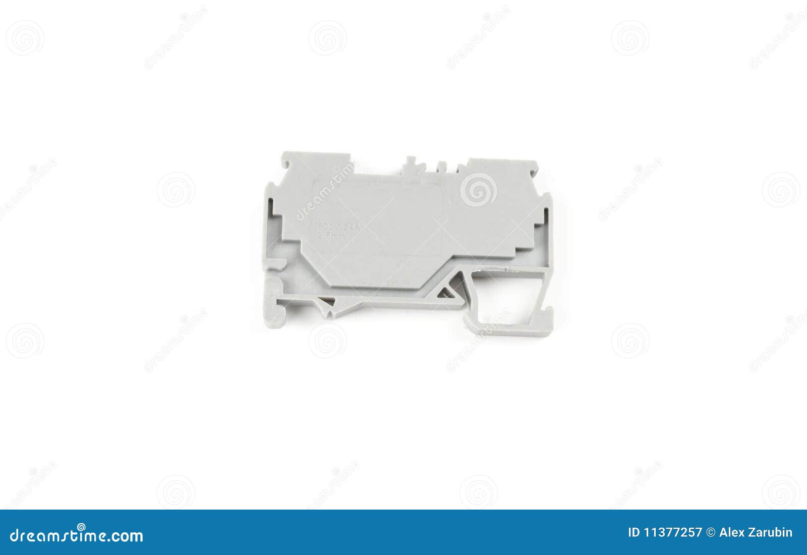 Electrical terminal block stock image. Image of isolated - 11377257