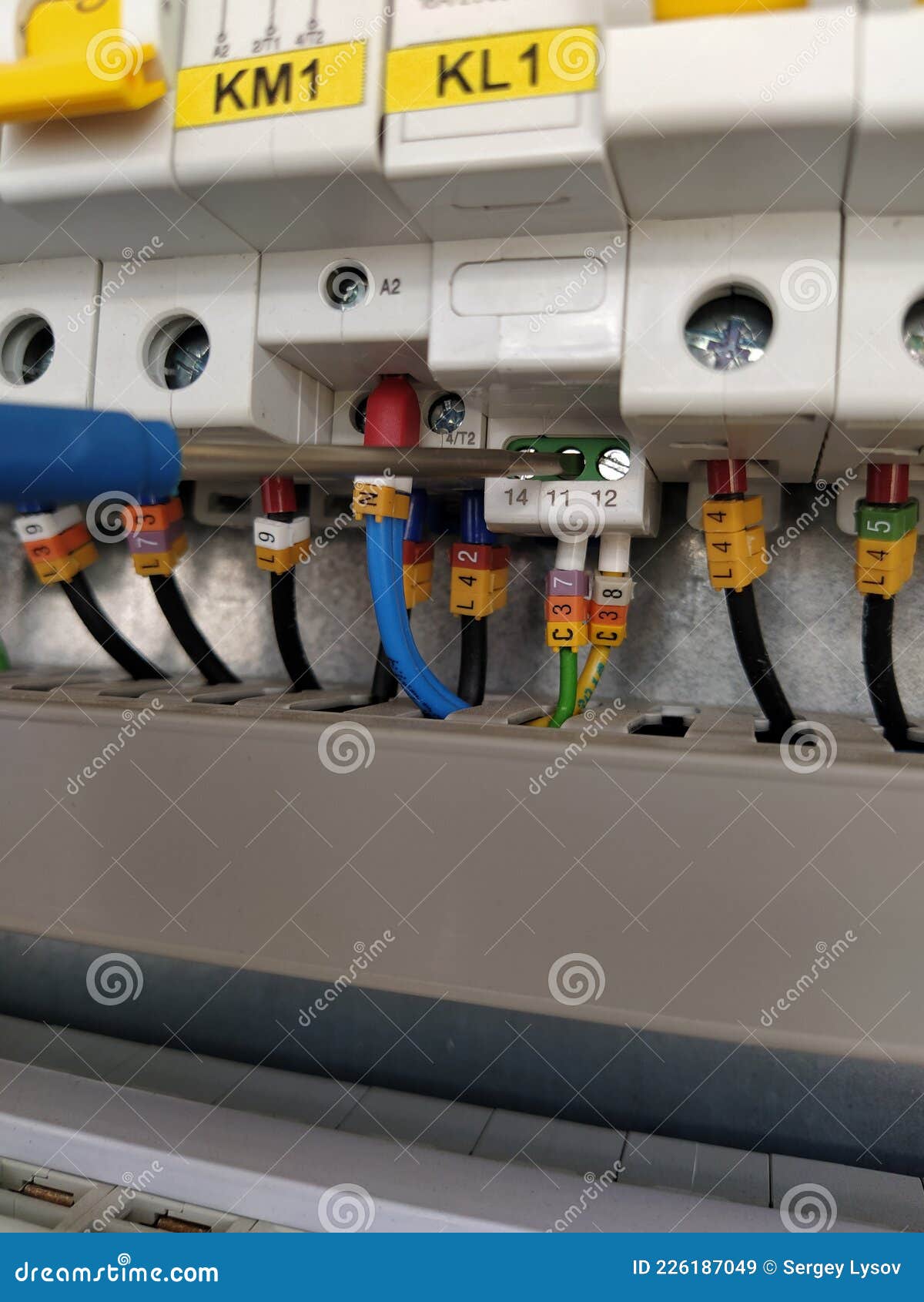Electrical Circuit Breakers Repair Connect Stock Image - Image of ...