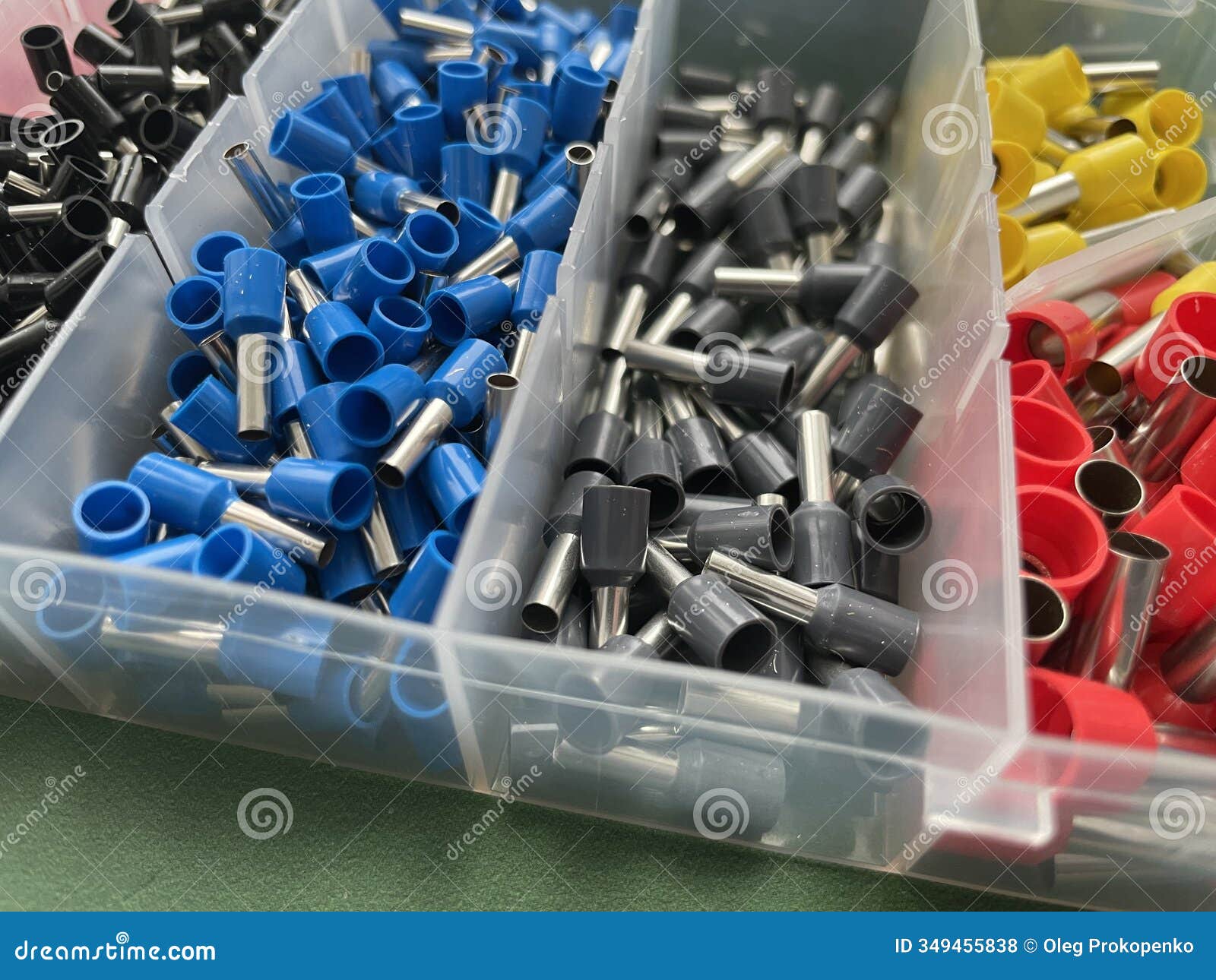 Electrical Terminals for Junction Box Installation Stock Photo - Image ...