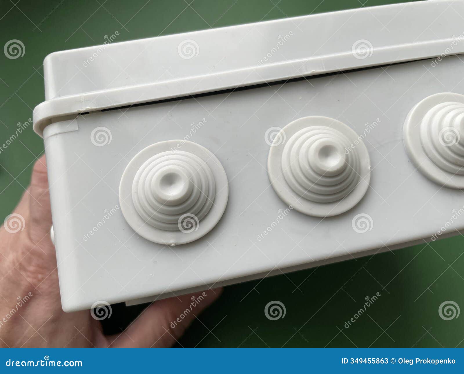 Electrical Terminals for Junction Box Installation Stock Image - Image ...