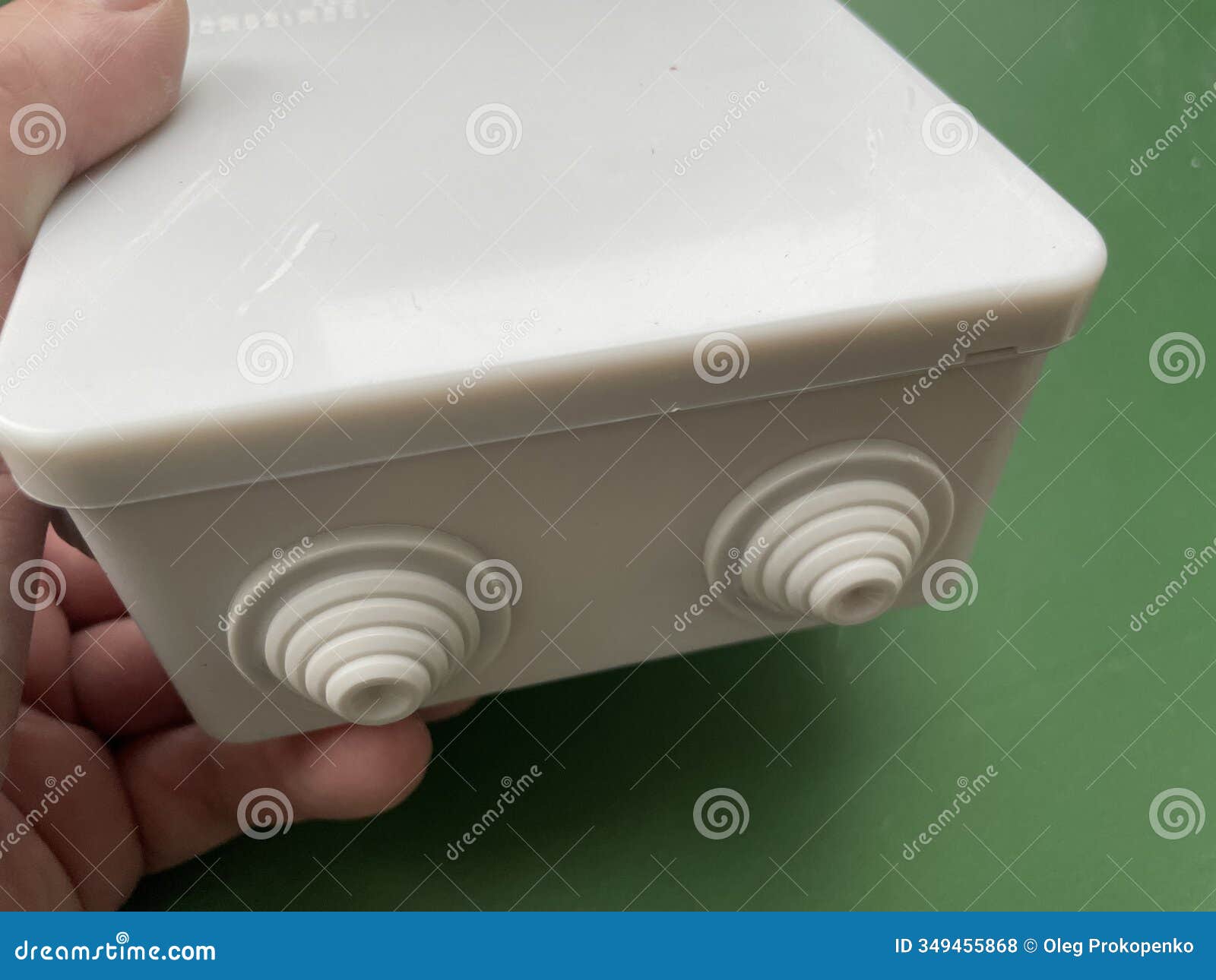 Electrical Terminals for Junction Box Installation Stock Photo - Image ...