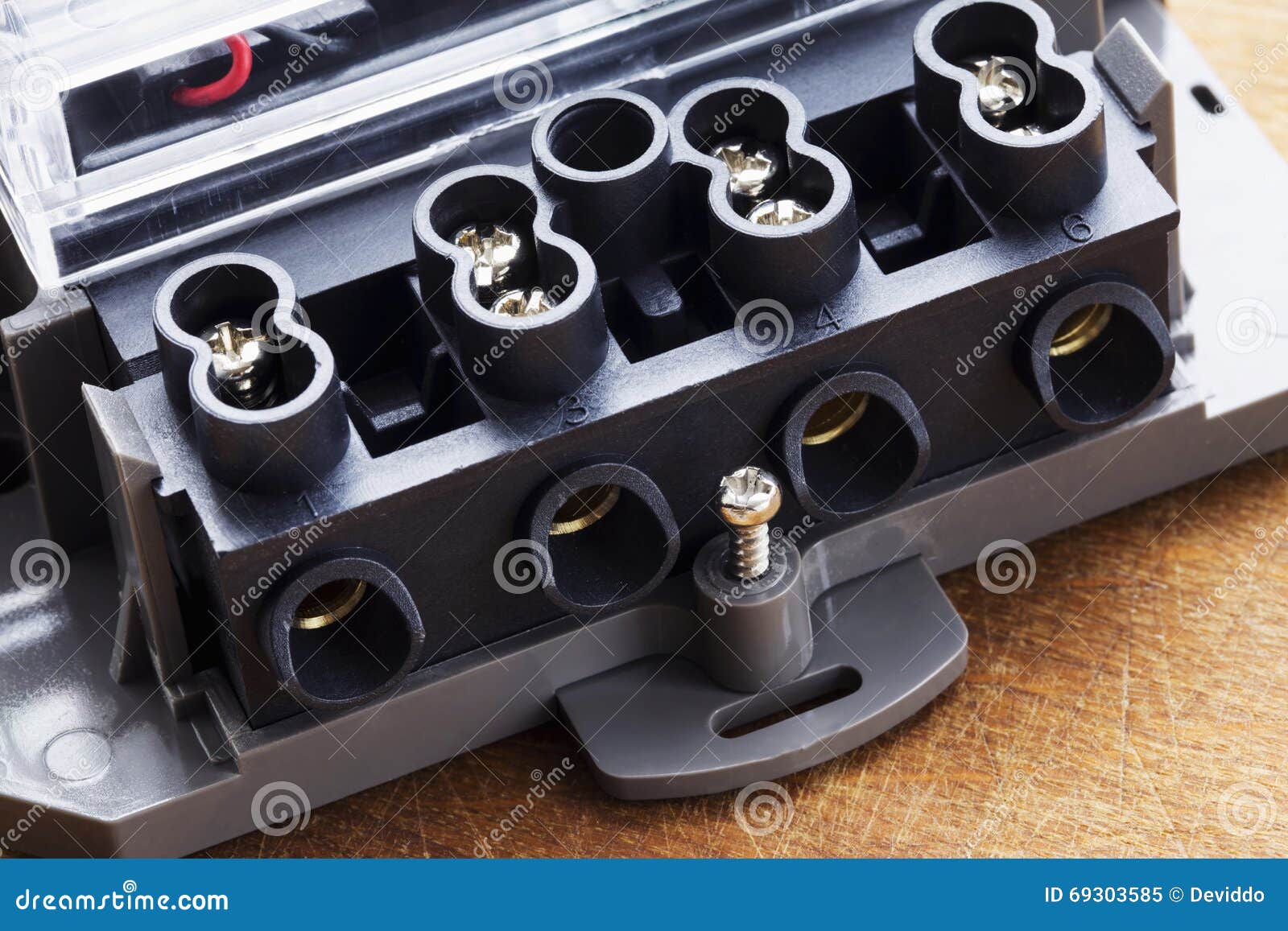 The electrical terminals stock image. Image of place - 69303585