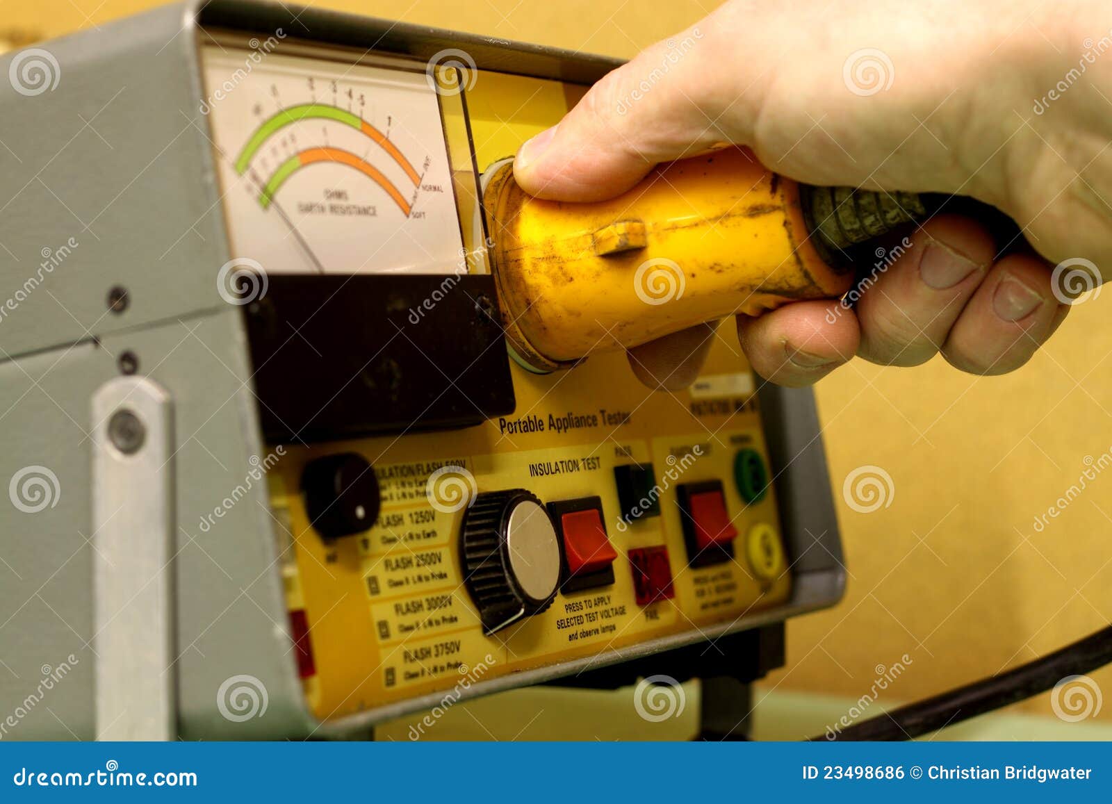 Electrical Test Equipment 1 Stock Photo - Image of technology, switch ...