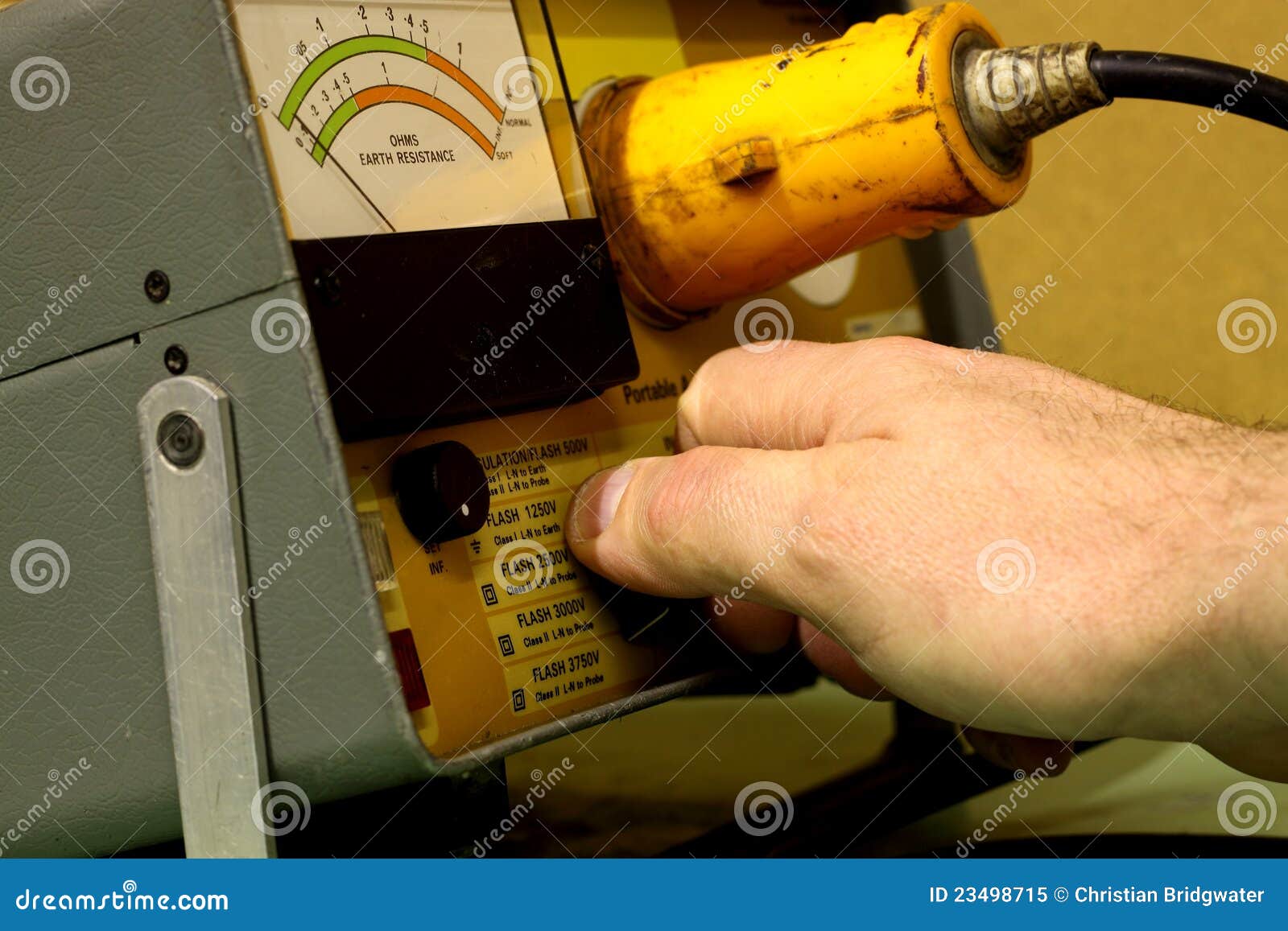 Electrical Test Equipment 2 Stock Image - Image of check, equipment ...