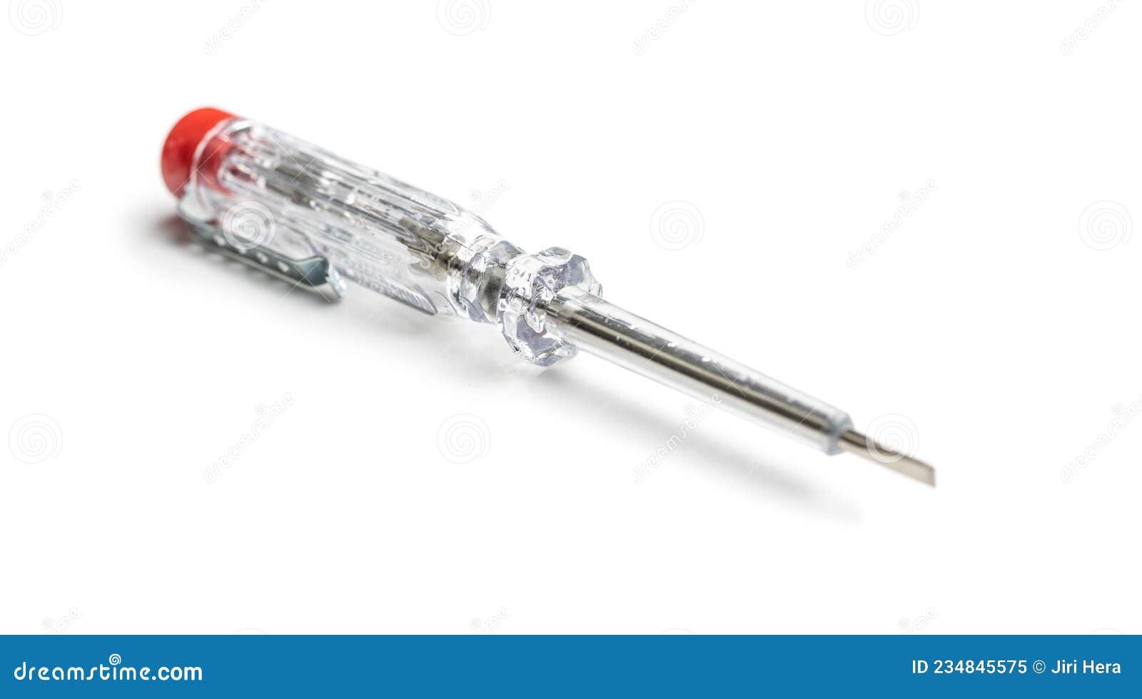 Electrical Tester Screwdriver Stock Image - Image of electricity ...