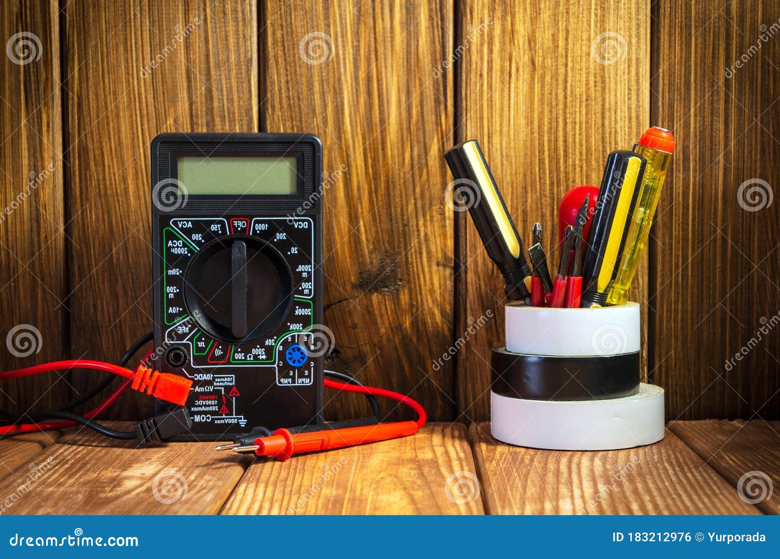 Electrical Tester and a Set of Tools for Electronics Repair on Vintage ...