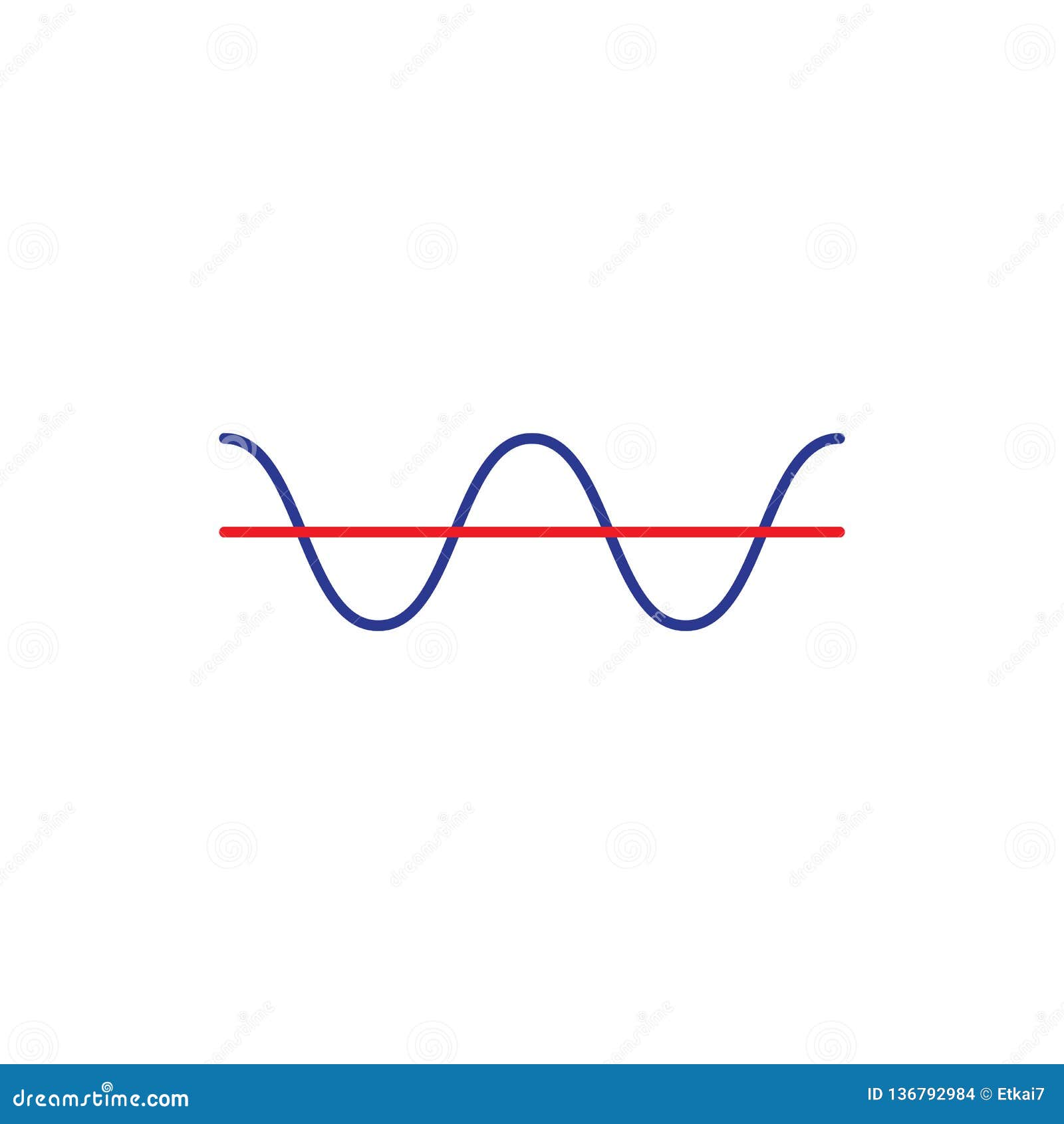 Electrical Threshold Flat Icon Vector Design Illustration Stock Vector ...