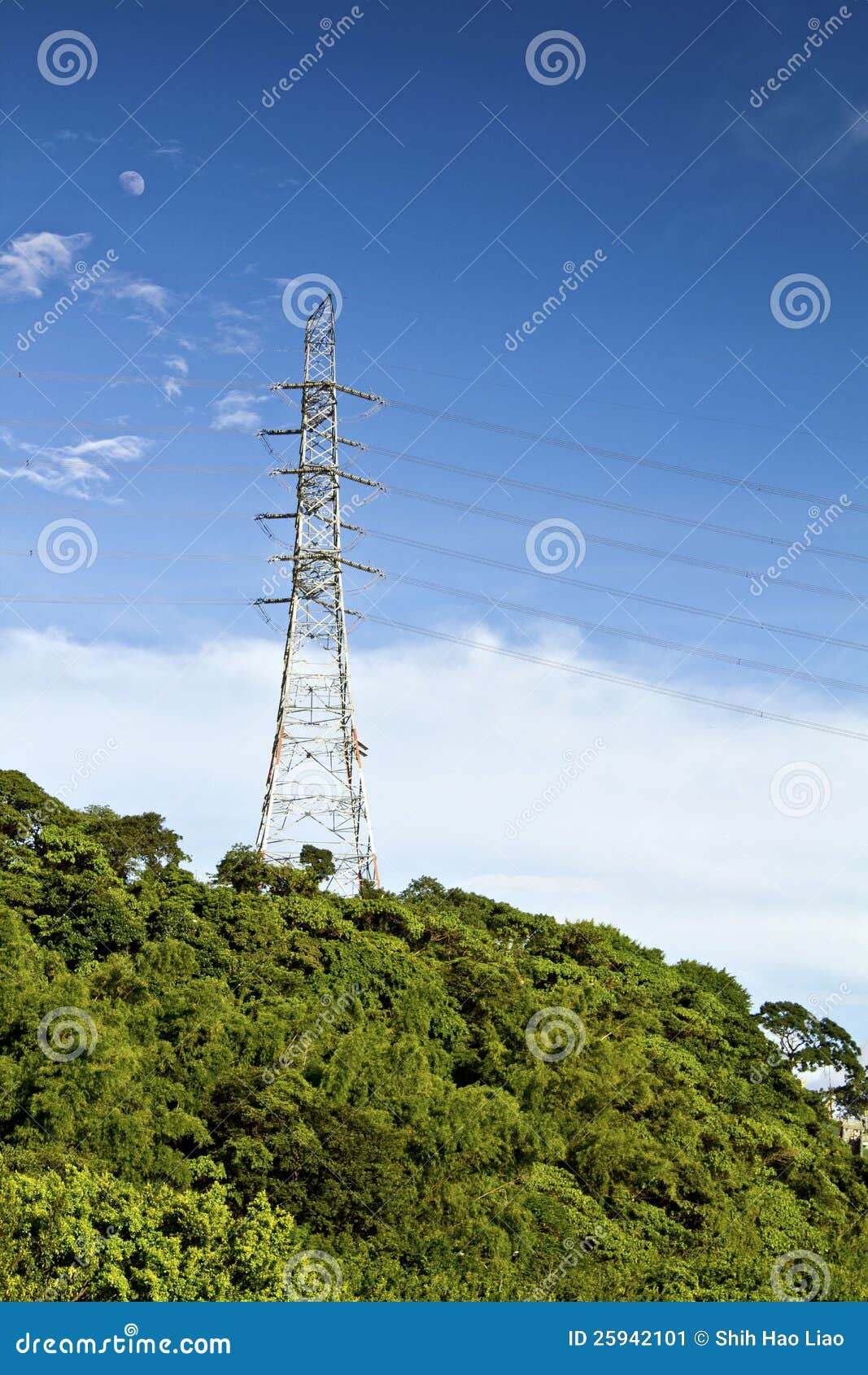 Electrical tower stock image. Image of distribution, construction ...