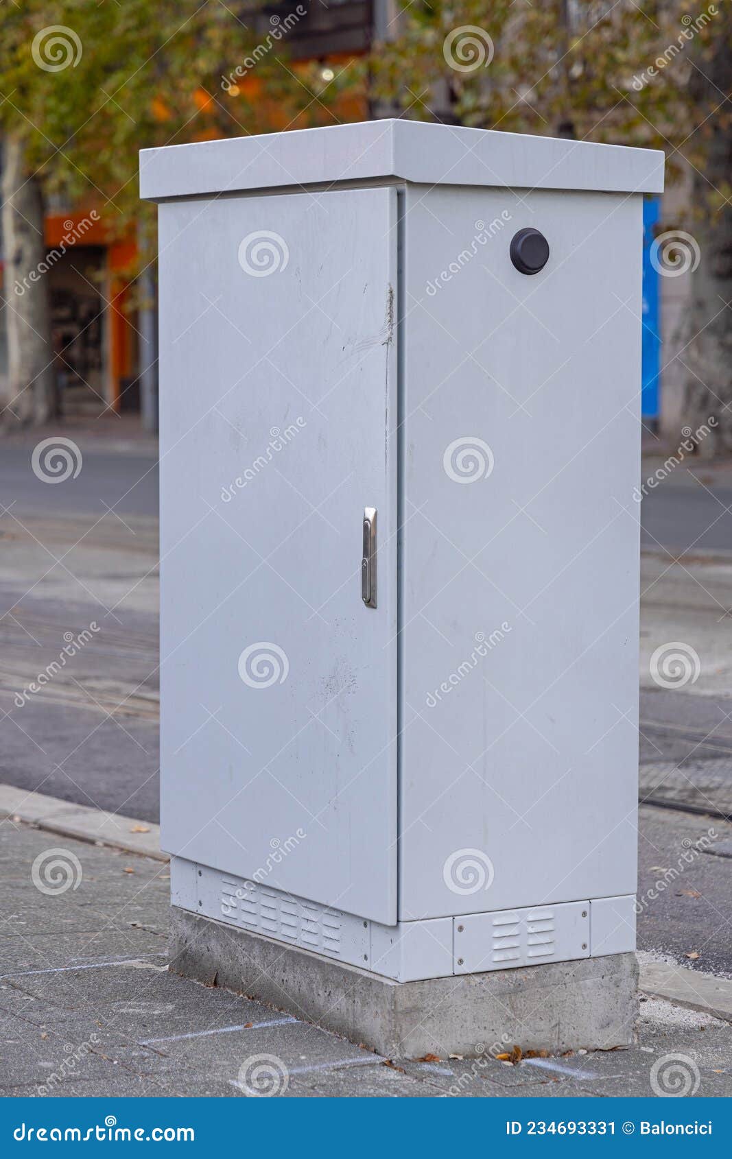 Electrical Traffic Box stock image. Image of europe - 234693331
