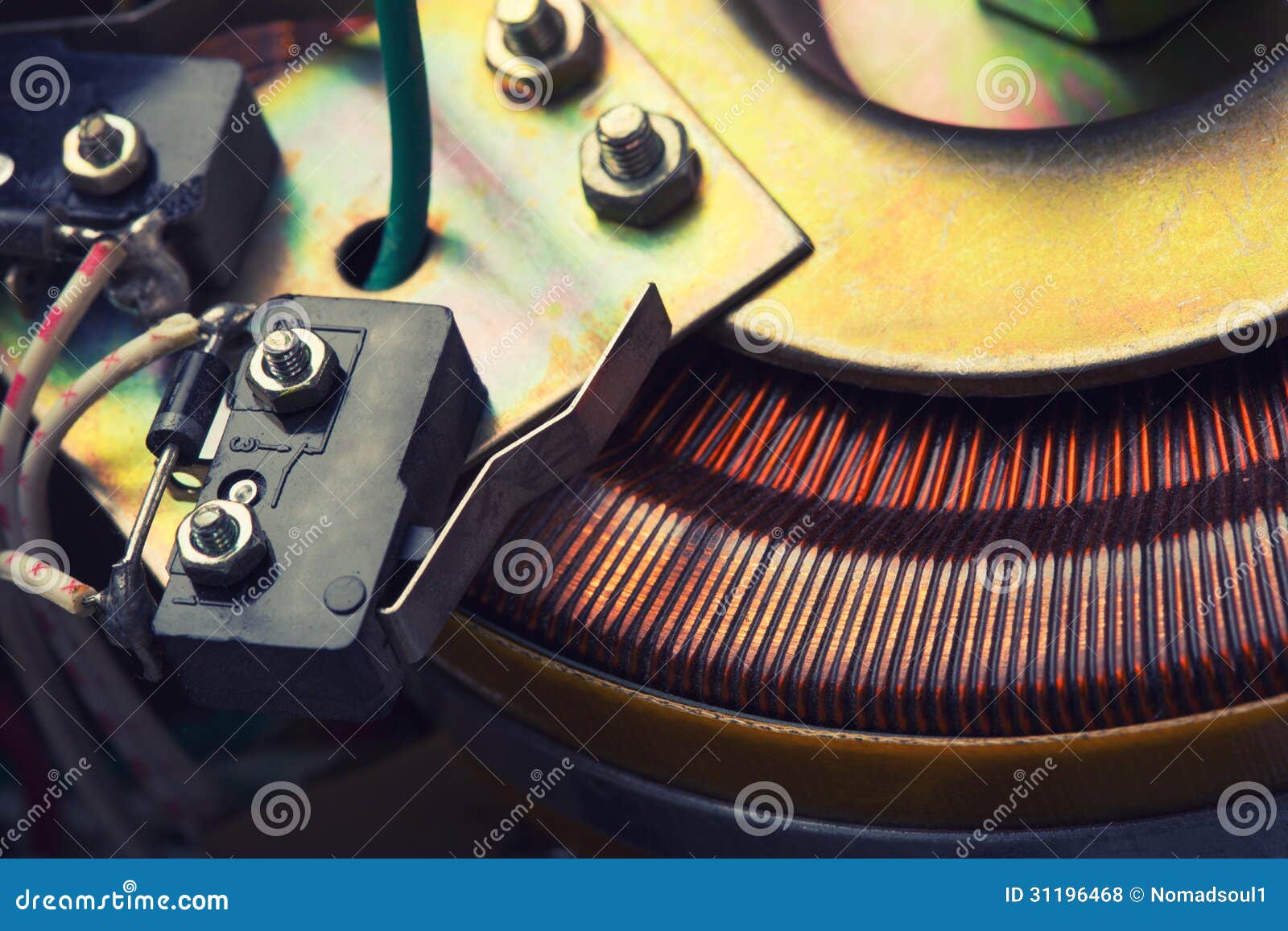 Electrical Transformer Royalty-Free Stock Photography | CartoonDealer ...