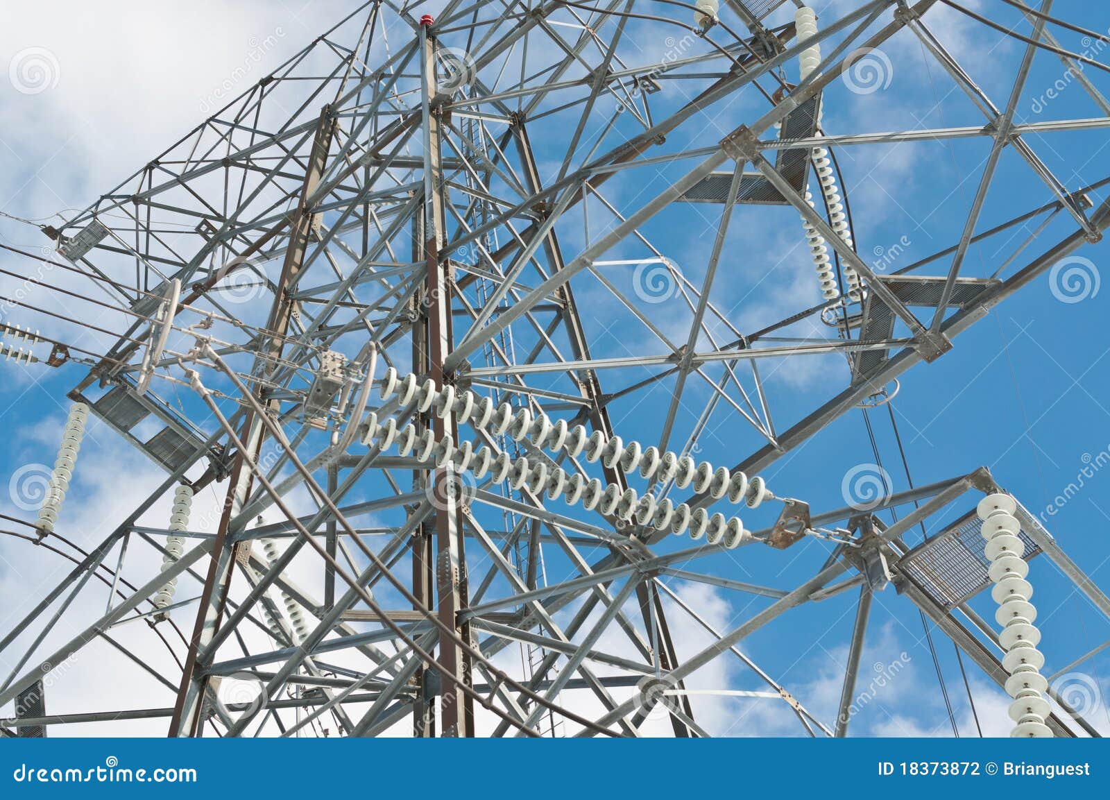 Electrical Transmission Tower (Electricity Pylon) Stock Photo - Image ...