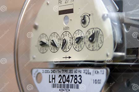 Electrical Utility Meter stock image. Image of utility - 606701