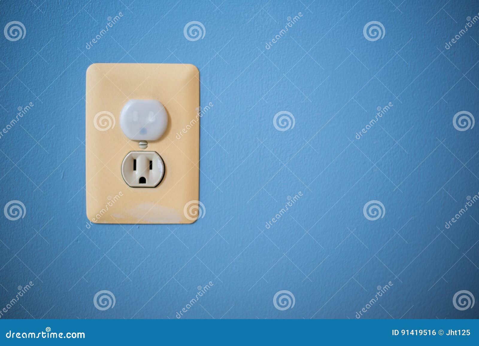 Electrical Wall Port stock photo. Image of electronic - 91419516
