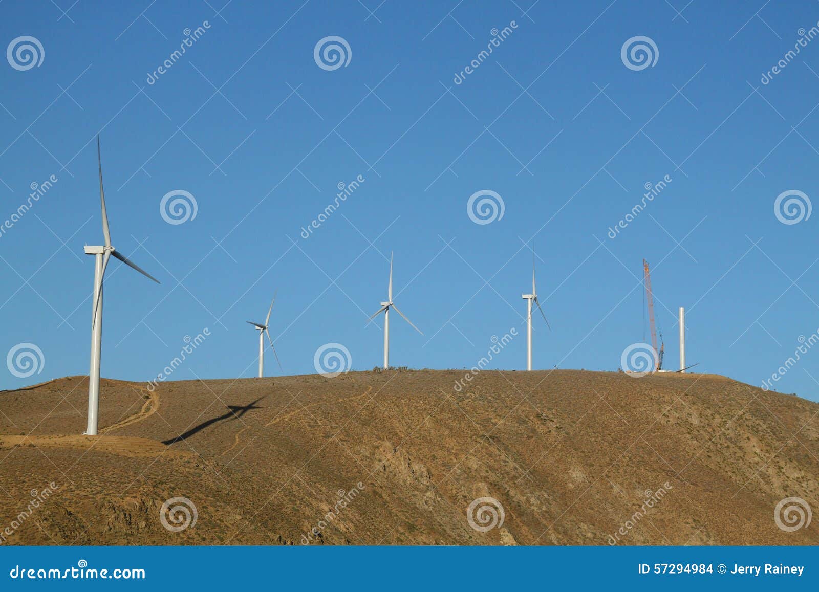 Electrical Windmill Being Built Stock Photo - Image of build, windmill ... Electrical Windmill Being Built Stock Photo - Image of build, windmill ...