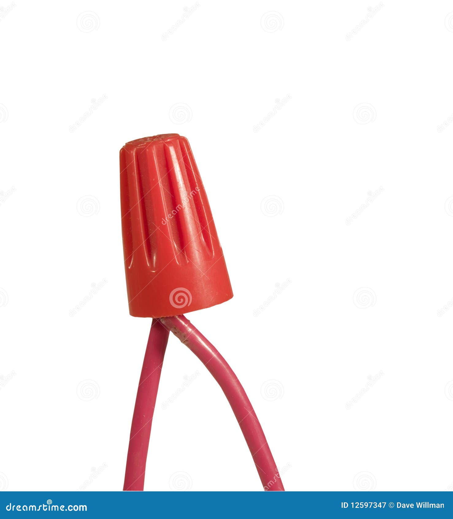 Electrical Wire Nut Connecting Wires Stock Image Image Of Connection