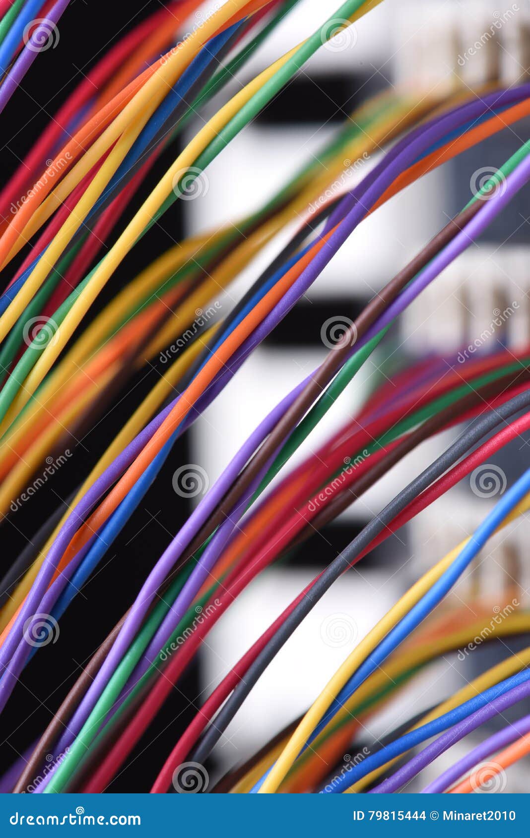 Electrical Wire and Panel Used in Telecommunication and Computer ...