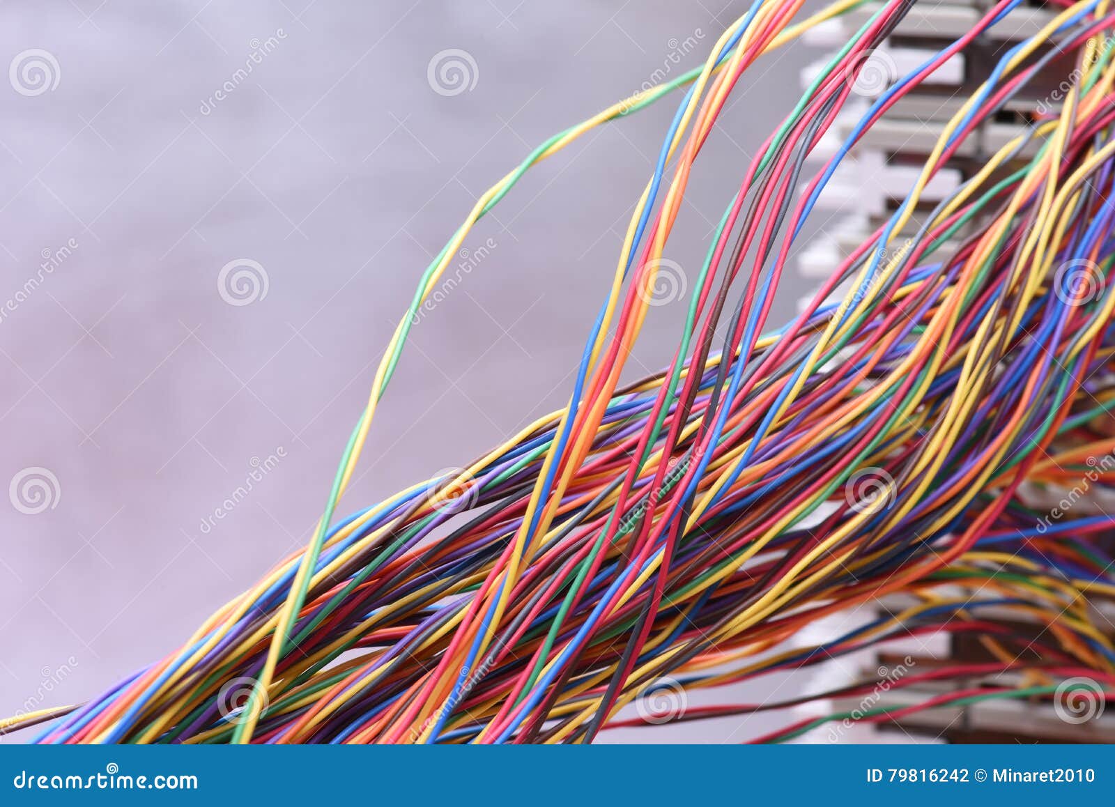 Electrical Wire and Panel Used in Telecommunication and Computer ...