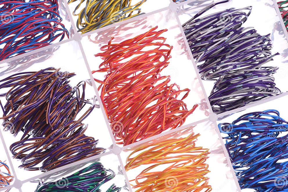 Electrical Wire Scrap Recycling Stock Photo - Image of technology ...