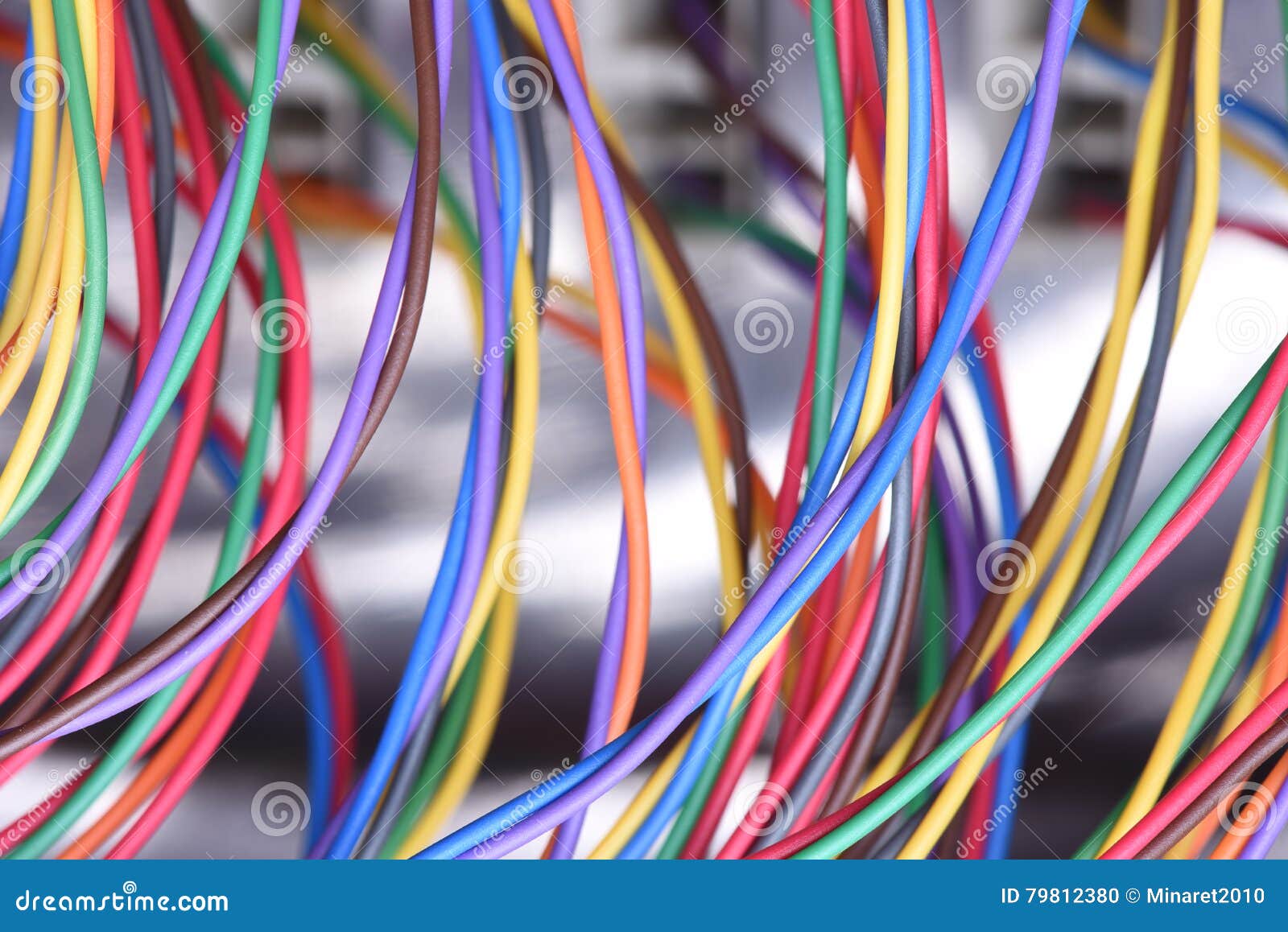 Electrical Wire Used in Telecommunication Internet Cable Network and ...