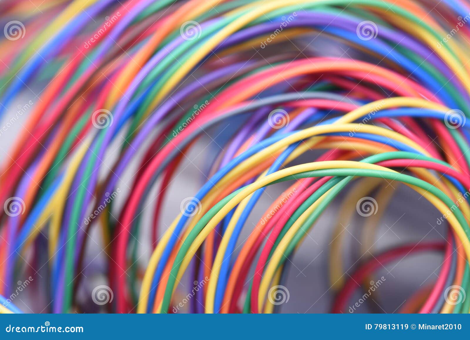 Electrical Wire Used in Telecommunication Internet Cable Network and ...