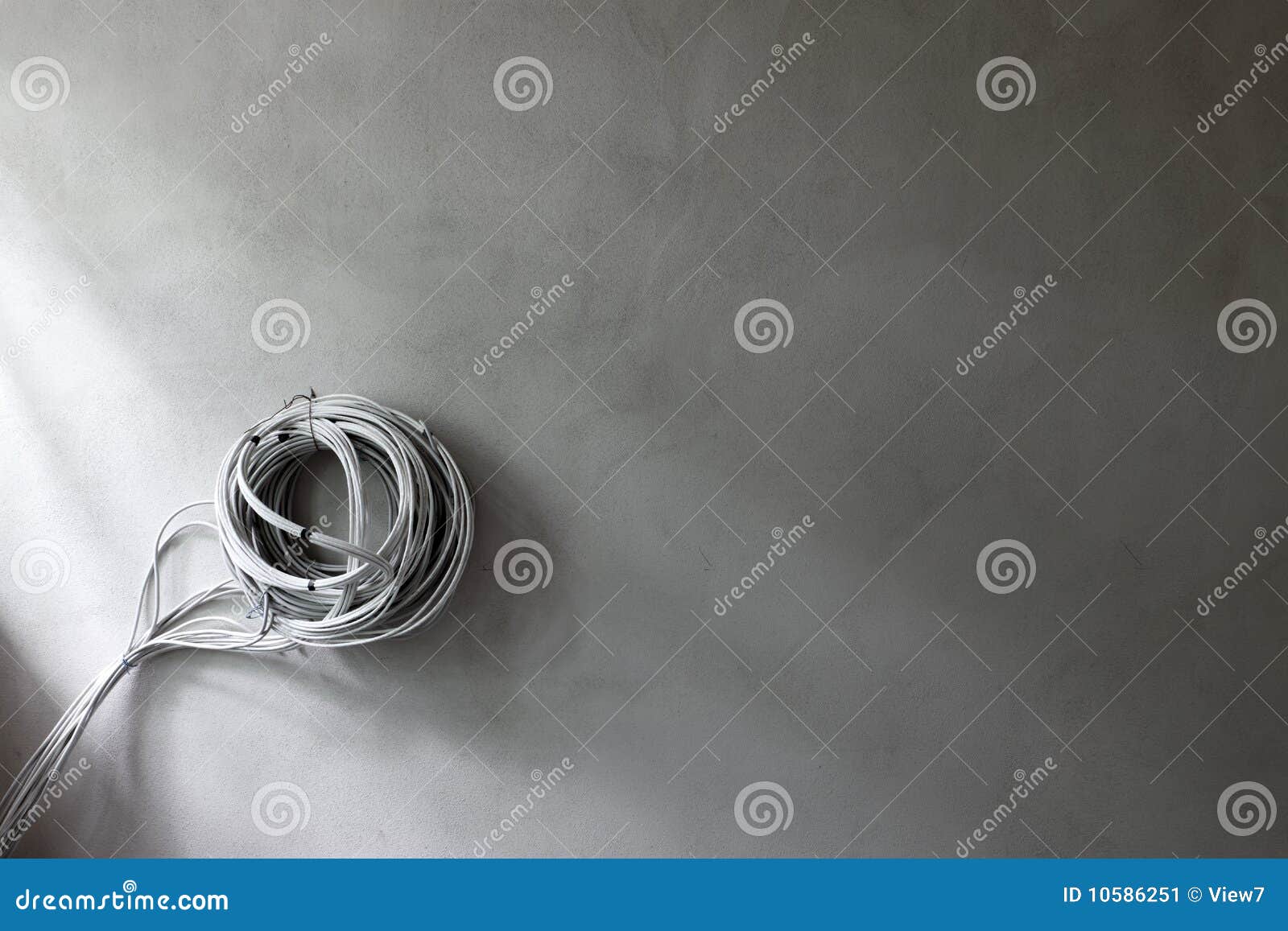 Electrical Wires Inside A Wall Socket Stock Photography | CartoonDealer ...