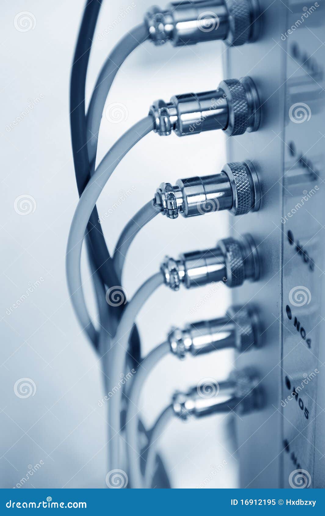 Electrical Wires Inside A Wall Socket Stock Photography | CartoonDealer ...