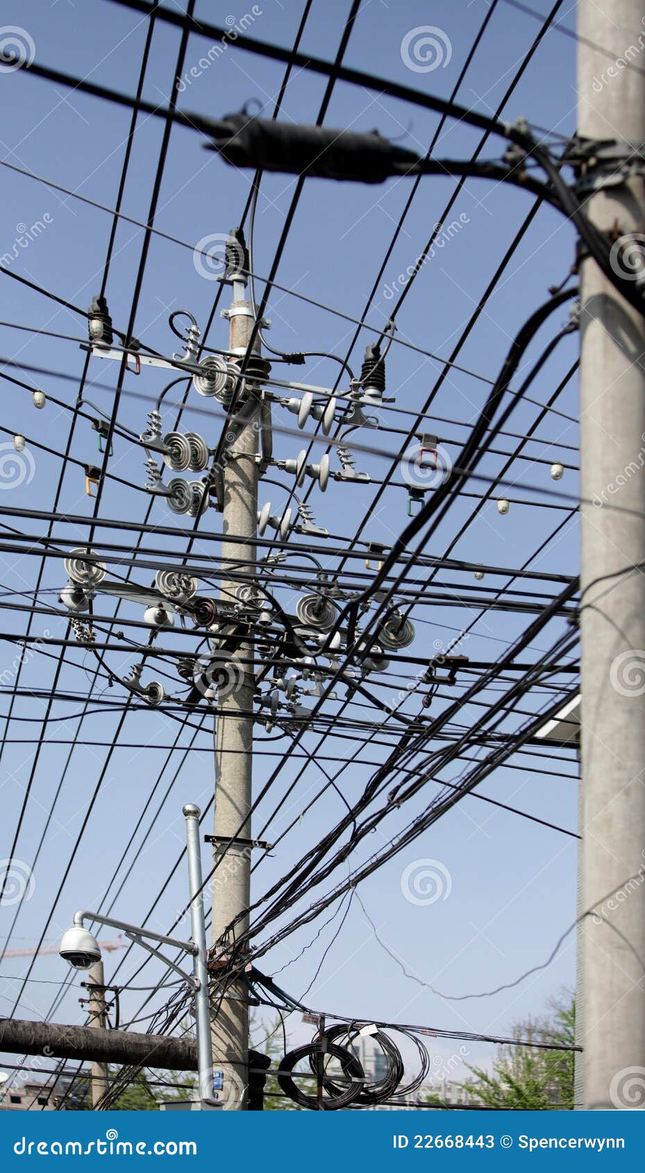 Typical Crazy Electrical Wires Stock Photos - Free & Royalty-Free Stock ...