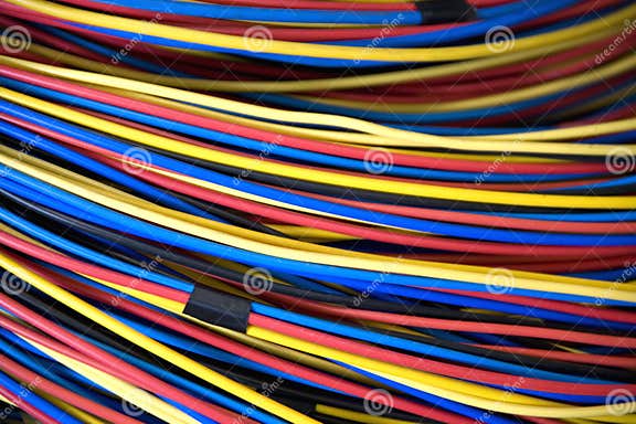 Electrical Wires stock photo. Image of connectors, watts - 5270230