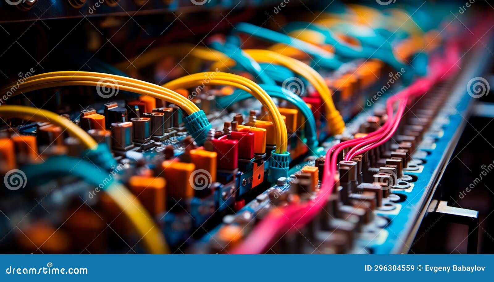 Electrical Wires, Engineering Communications, Network Connections - AI ...