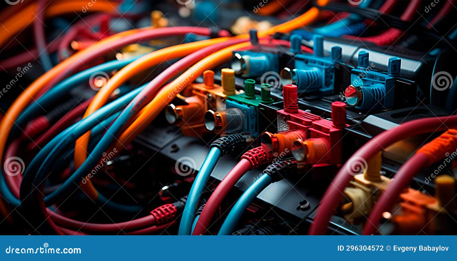 Electrical Wires, Engineering Communications, Network Connections - AI ...