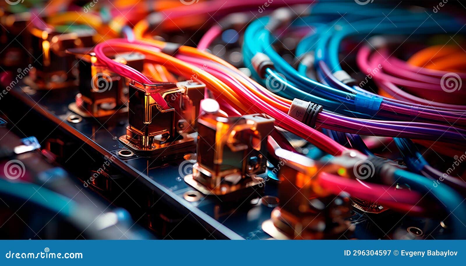 Electrical Wires, Engineering Communications, Network Connections - AI ...