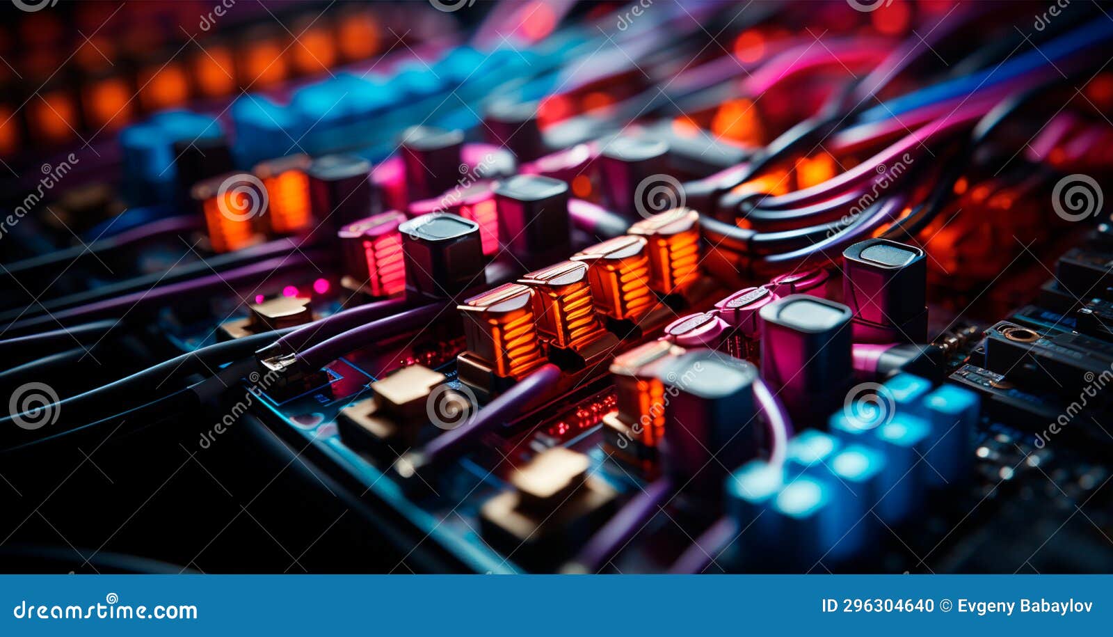 Electrical Wires, Engineering Communications, Network Connections - AI ...