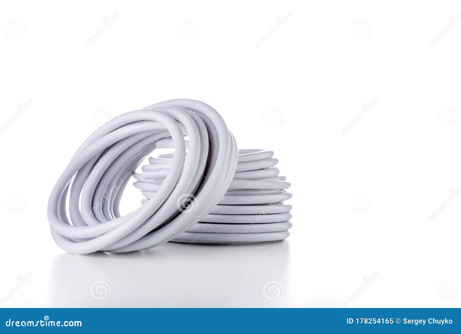 Electrical Wires on Grey Background Stock Image - Image of grey ...